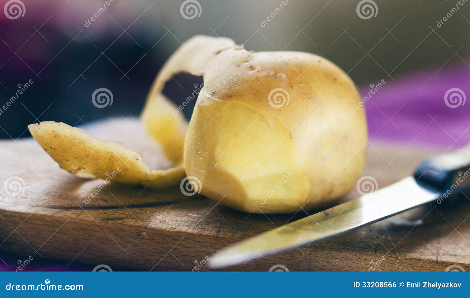 Peeled potato stock photo. Image of potato, potatoes - 33208566