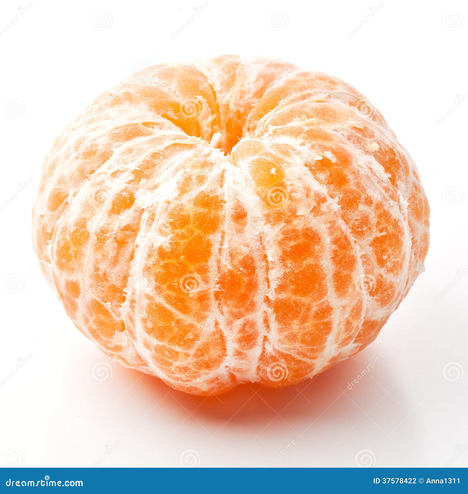 Ripe Mandarin Fruits And One Peeled Open Royalty-Free Stock Image ...