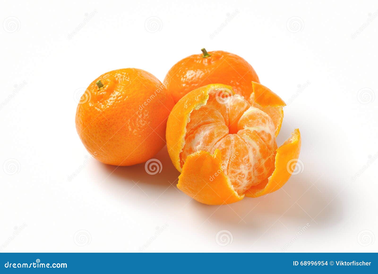 Peeled and Unpeeled Tangerines Stock Photo - Image of white, food: 68996954