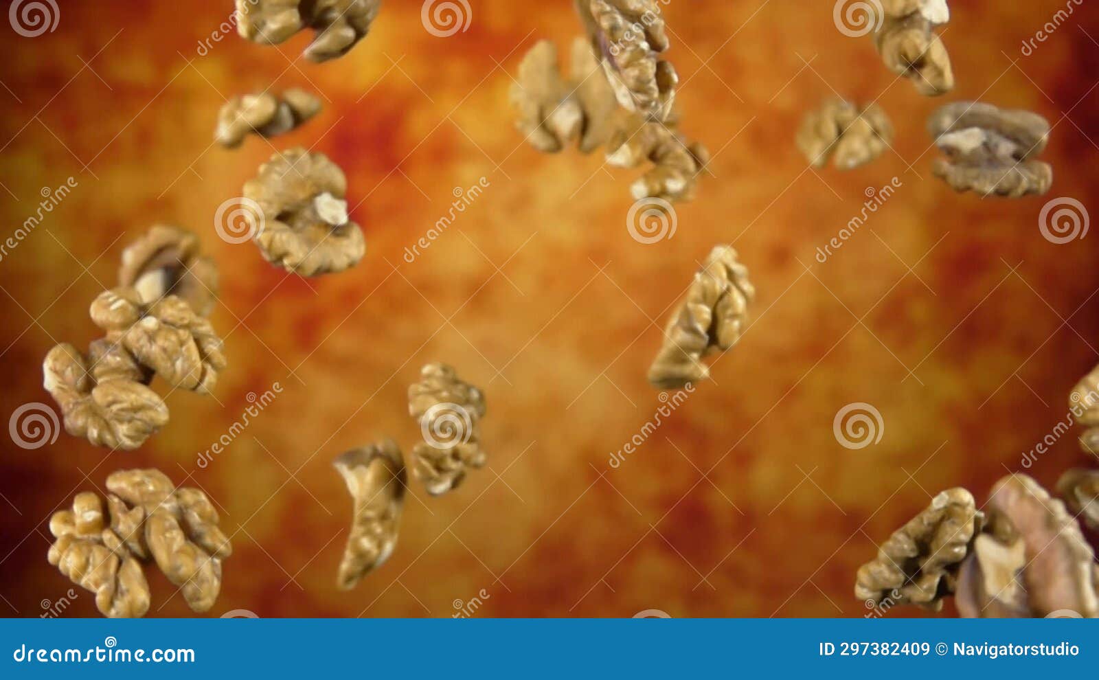 Peeled Walnut Nuts are Bouncing on a Yellow Ochre Background Stock ... Peeled Walnut Nuts are Bouncing on a Yellow Ochre Background Stock ...