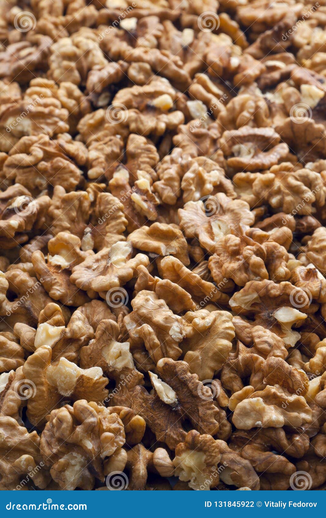 Peeled walnuts stock photo. Image of dessert, cooking - 131845922