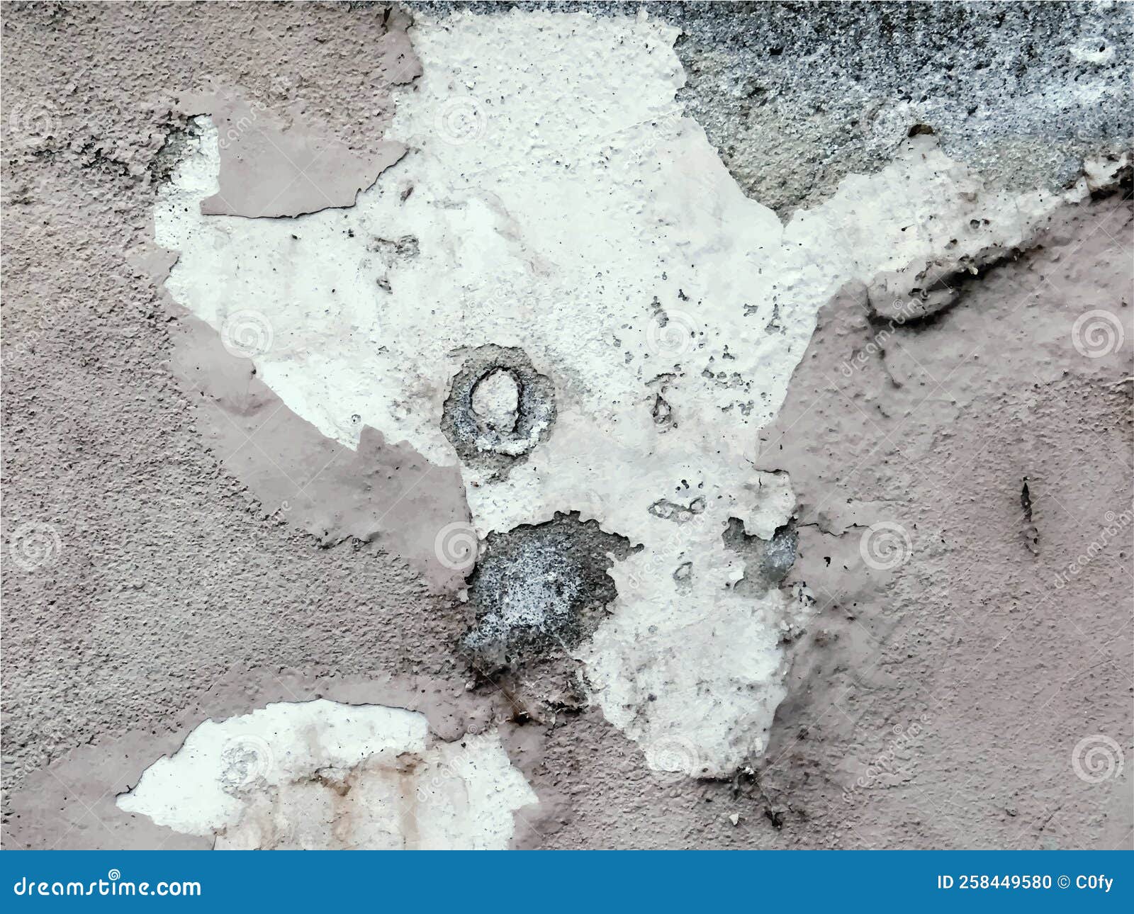 Peeling Mud Wall Background Stock Photo - Image of clay, peeling: 258449580