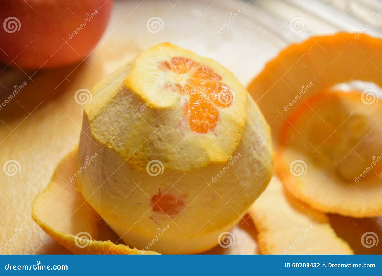 Peeling an orange stock photo. Image of energetic, orange - 60708432