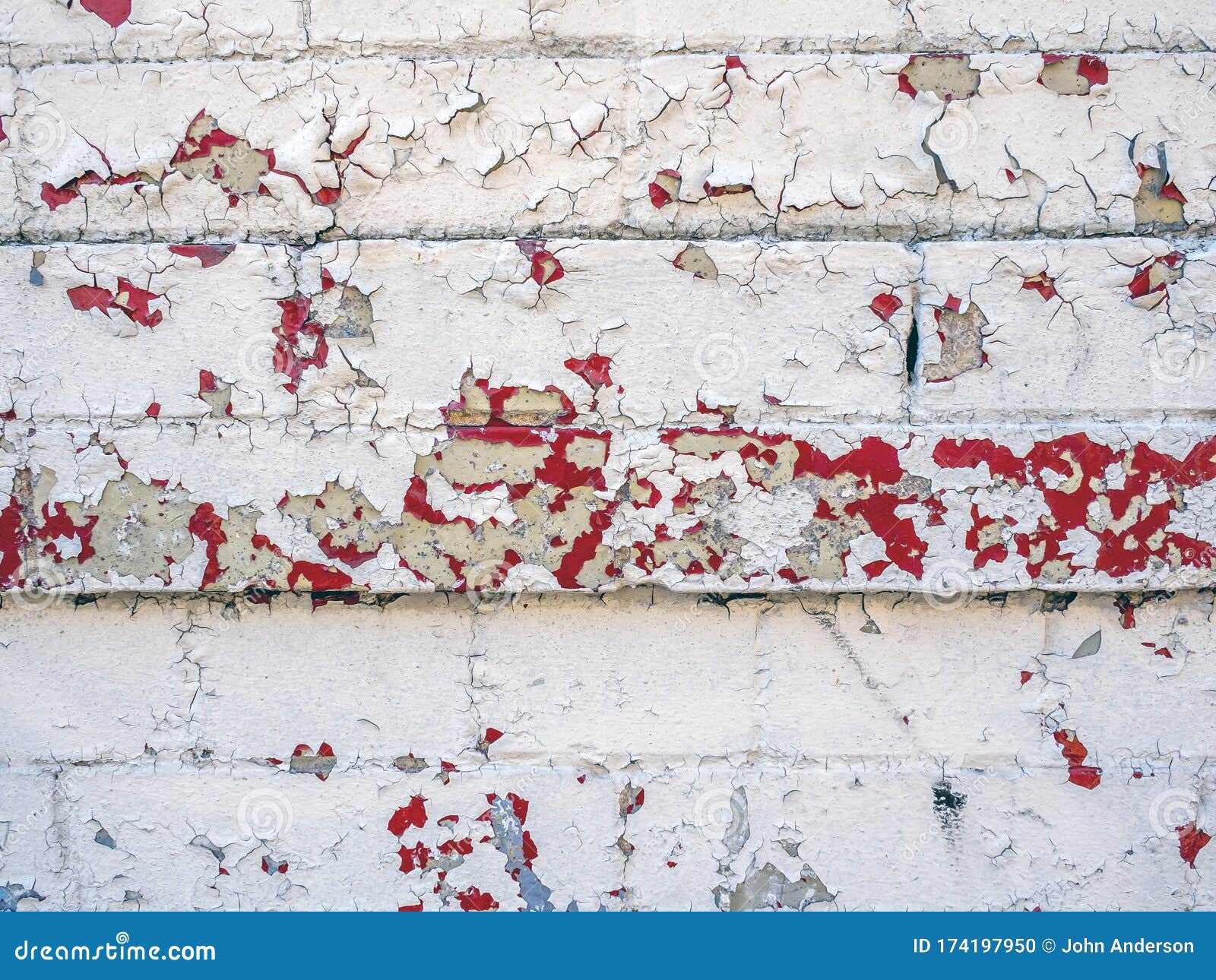 Peeling Paint on Building Wall Stock Photo - Image of city, worn: 174197950