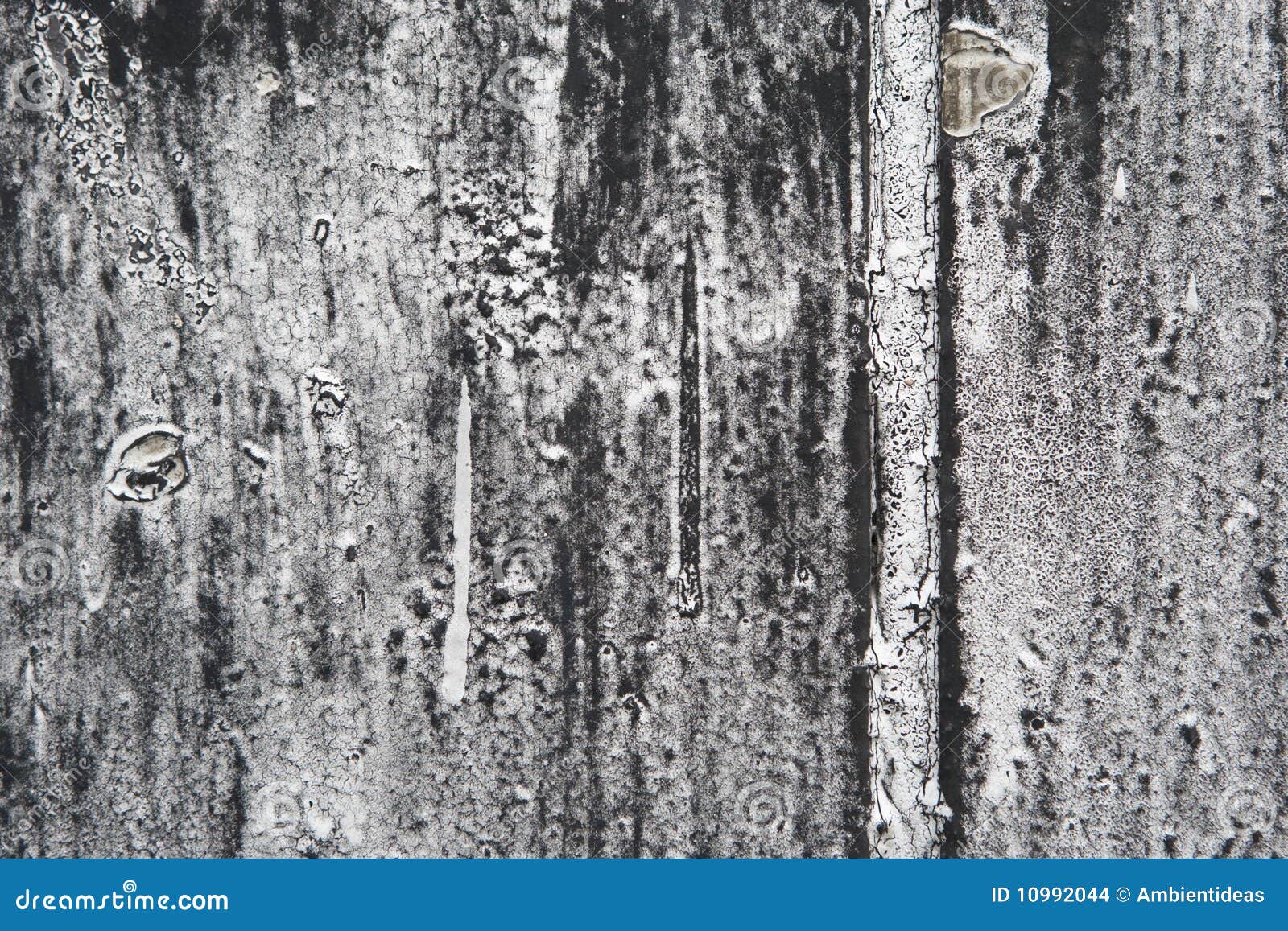 Peeling Paint Over Rusted Metal Stock Photo - Image of weathered, dirty ...