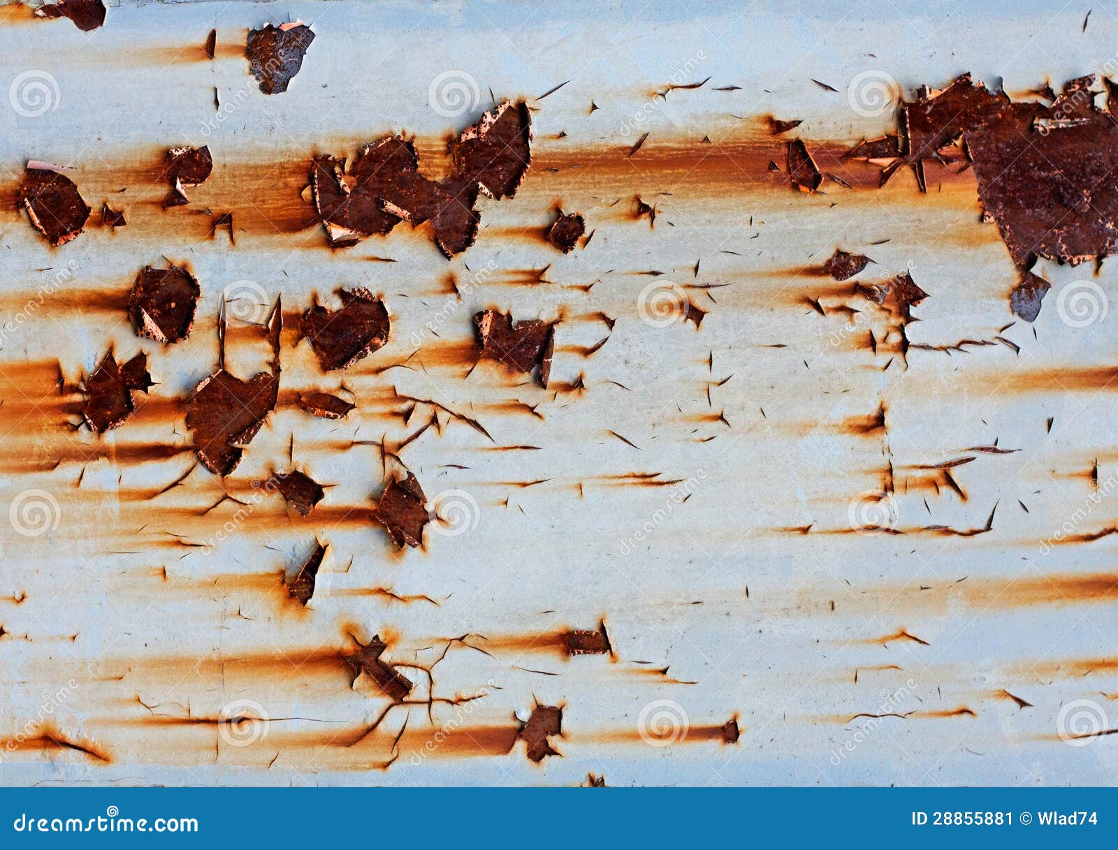 Peeling Paint on Rusted Metal Surface Stock Image - Image of peeling ...
