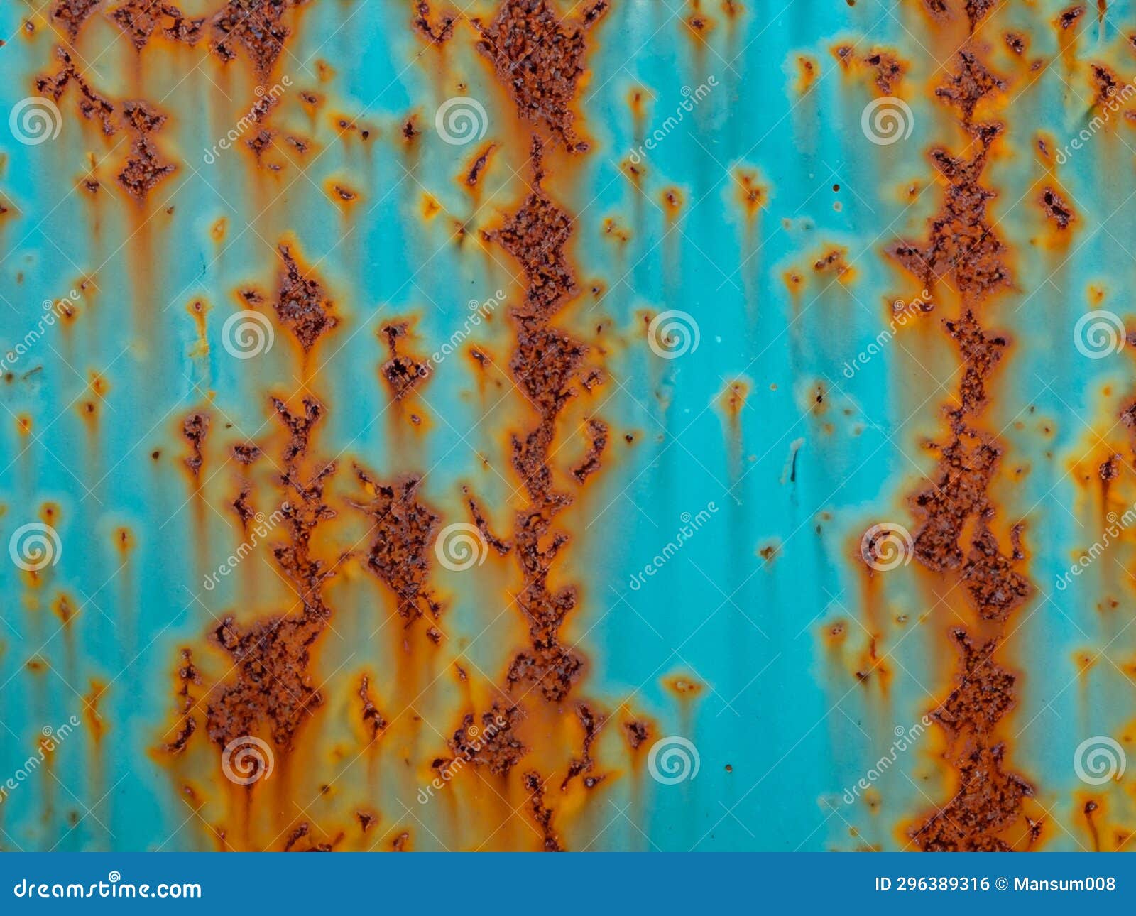 Peeling Paint Rusting Metal Rough Texture Stock Illustration ...