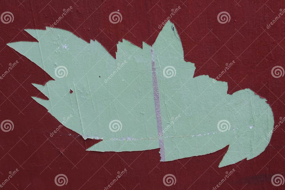 The Peeling Paint Surface on the Walls Stock Photo - Image of surface ...