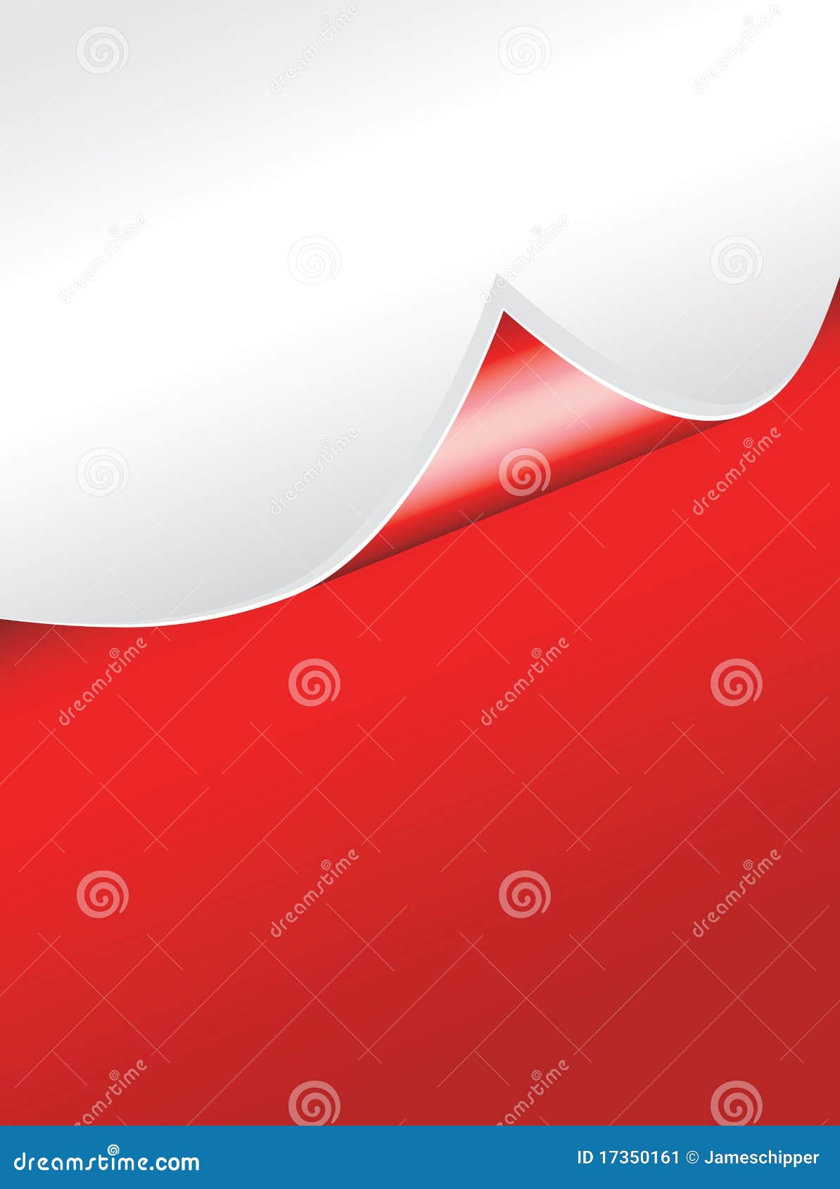 Peeling paper stock illustration. Illustration of space - 17350161