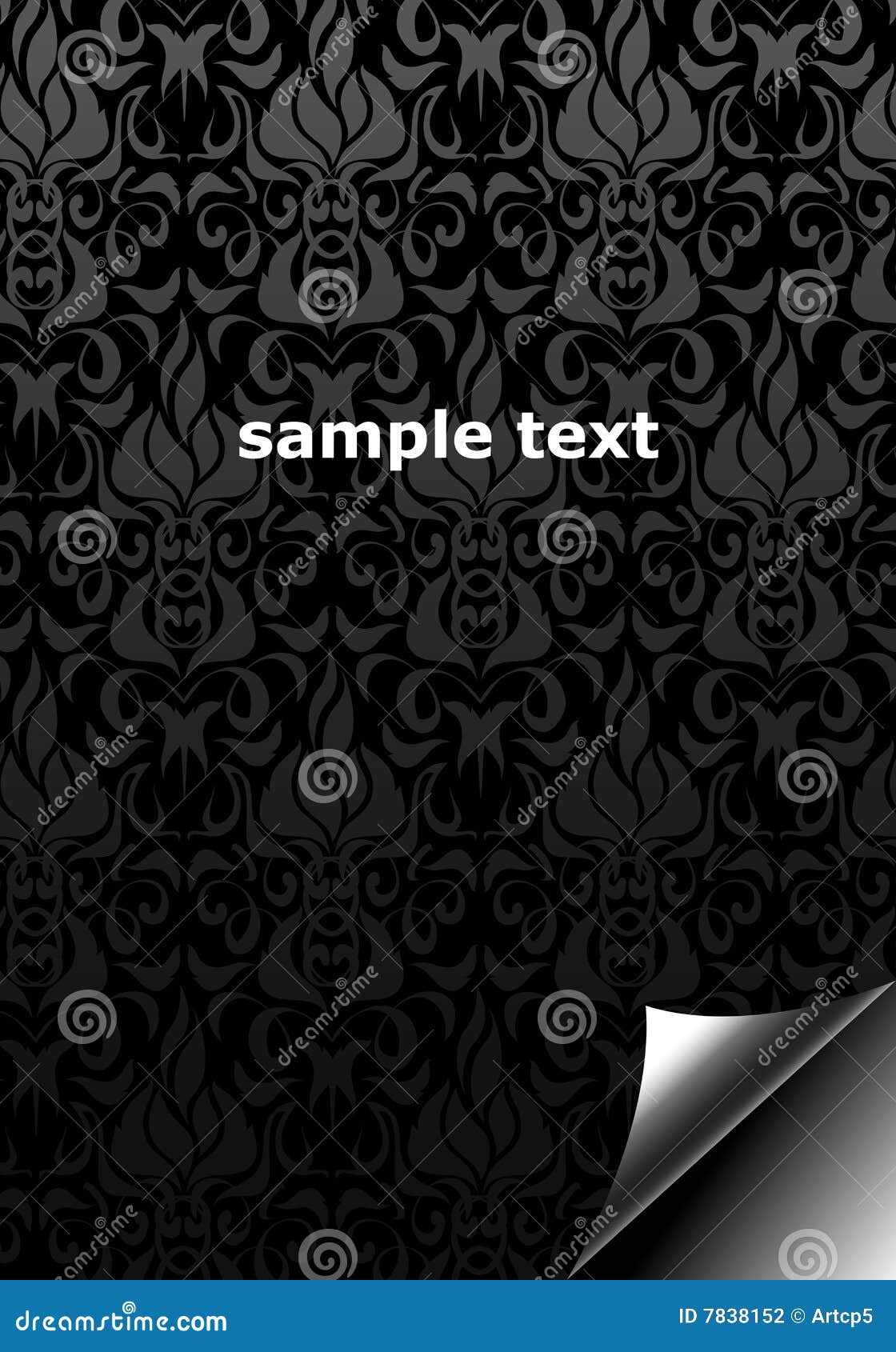 Peeling Paper Vector Illustration | CartoonDealer.com #7838152