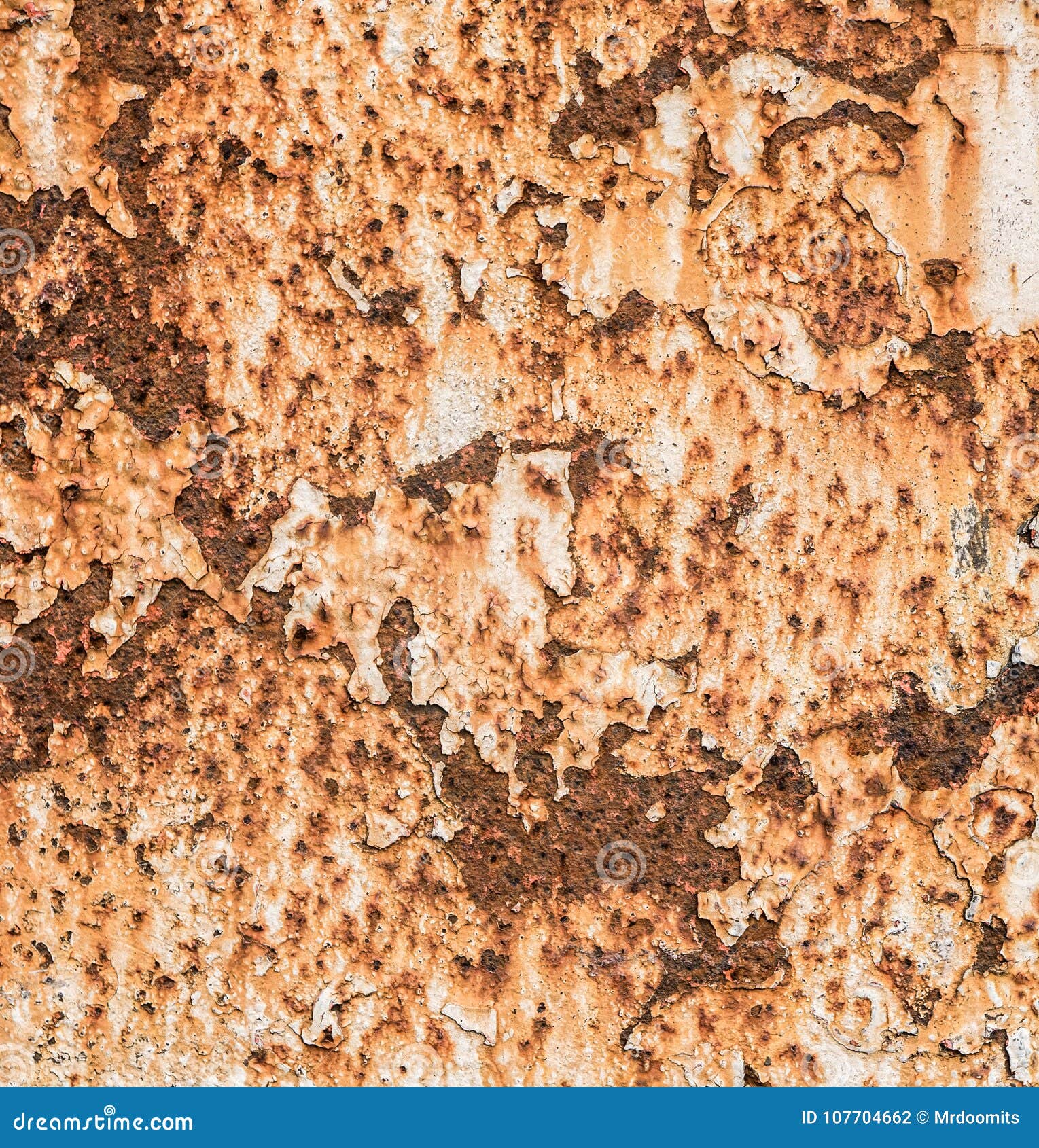 Peeling Rust Texture stock photo. Image of rusted, machinery - 107704662