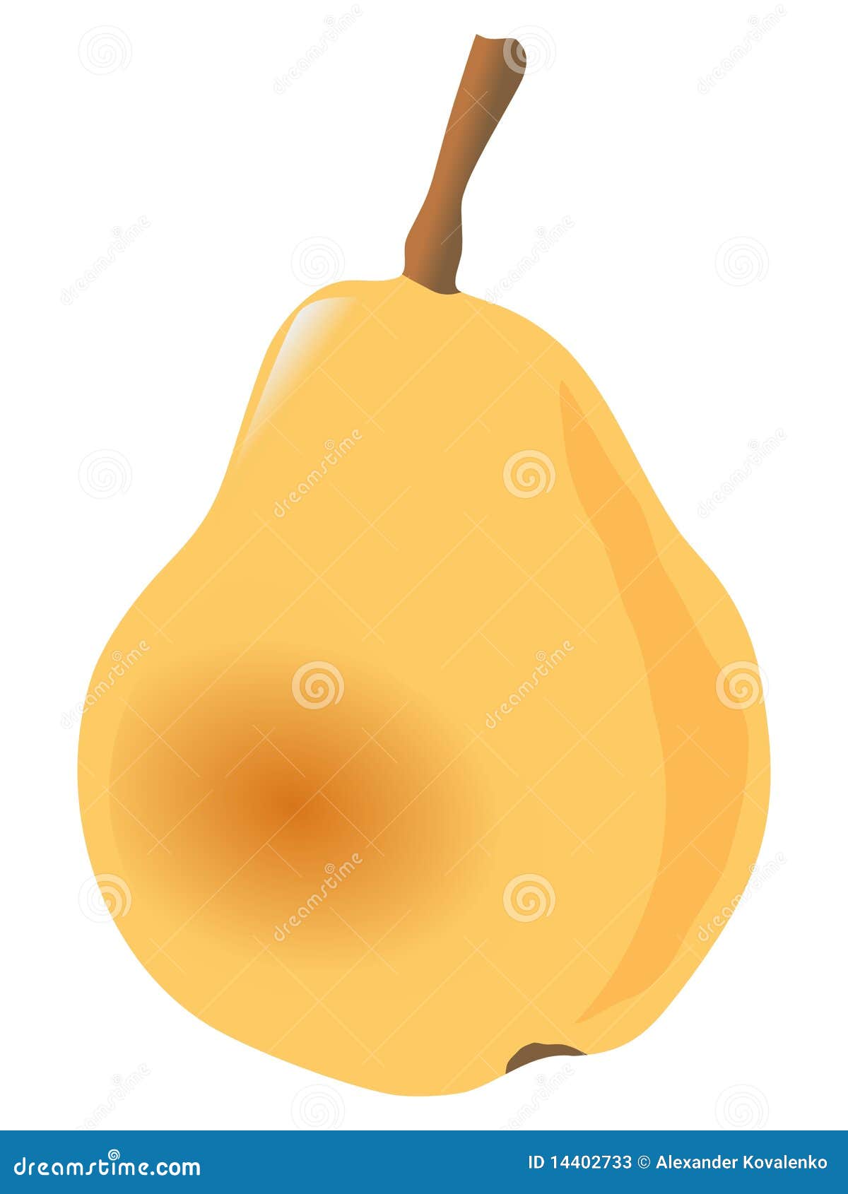 Peer vector illustratie. Illustration of multi, eten - 14402733