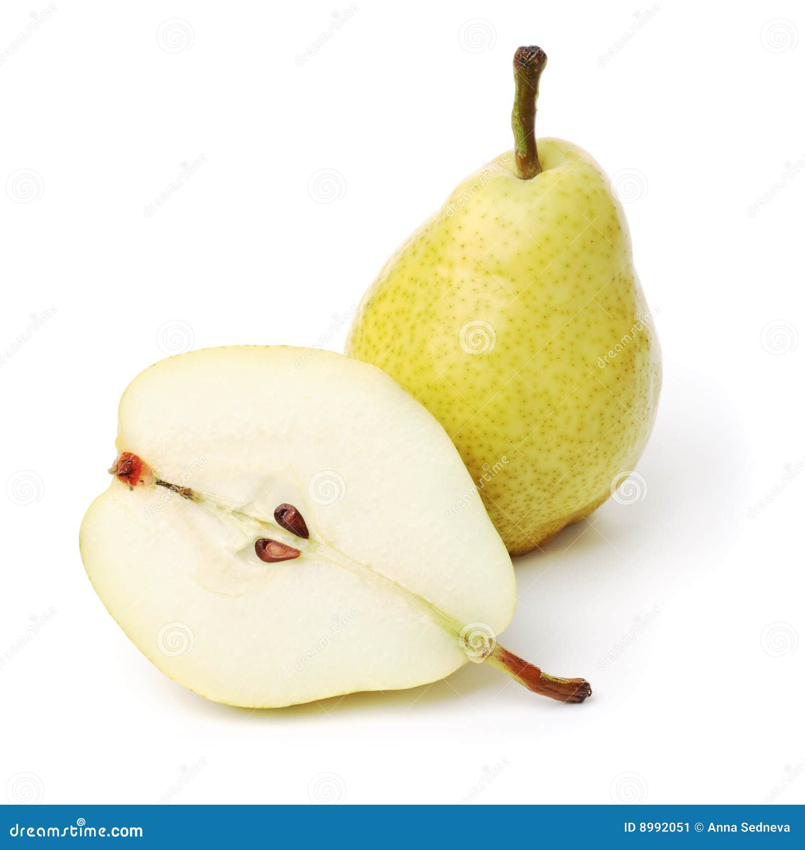 Peer stock afbeelding. Image of voorwerp, sectie, kleur - 8992051