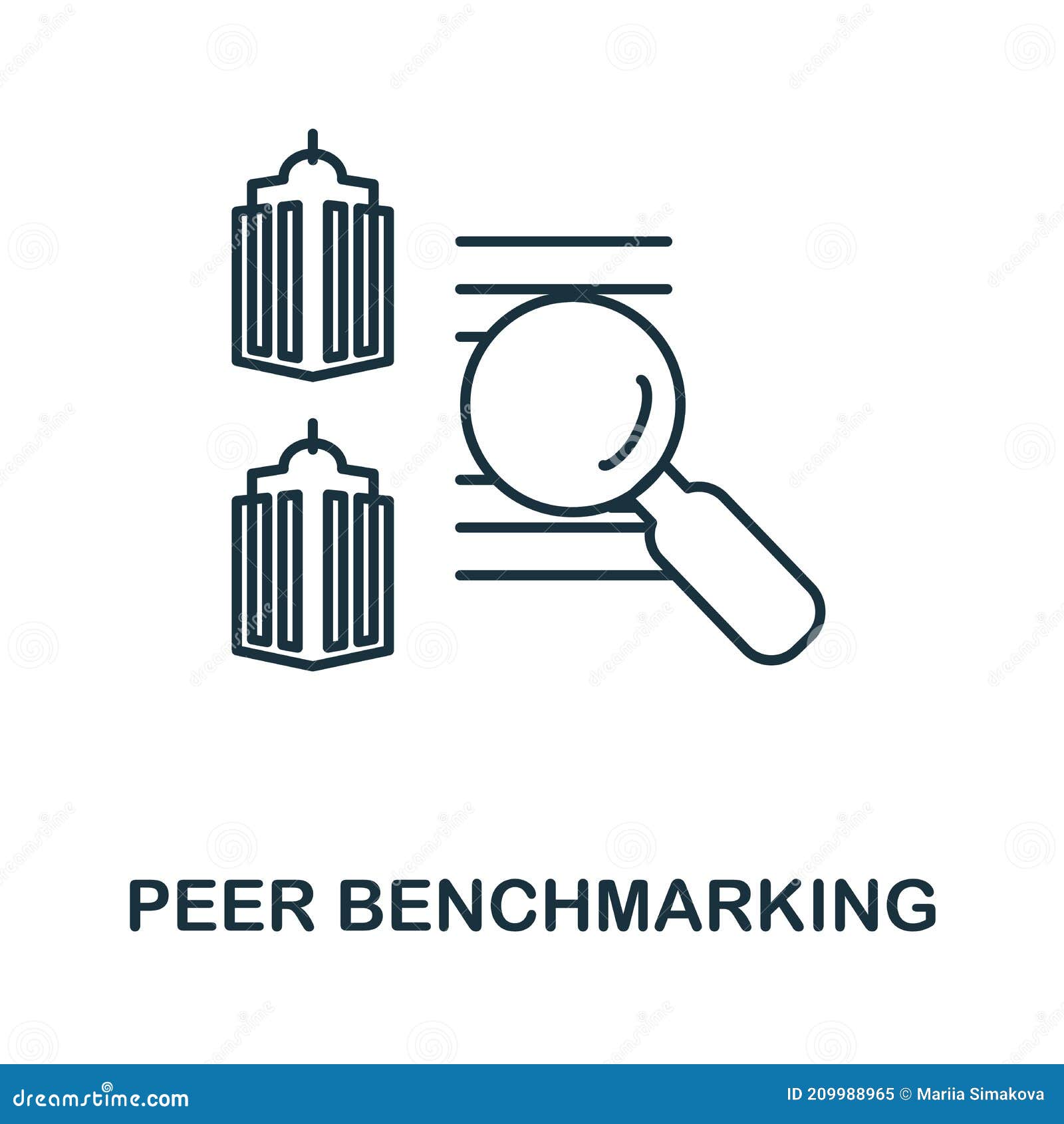 Peer Benchmarking Icon. Simple Element from Business Management ... Peer Benchmarking Icon. Simple Element from Business Management ...