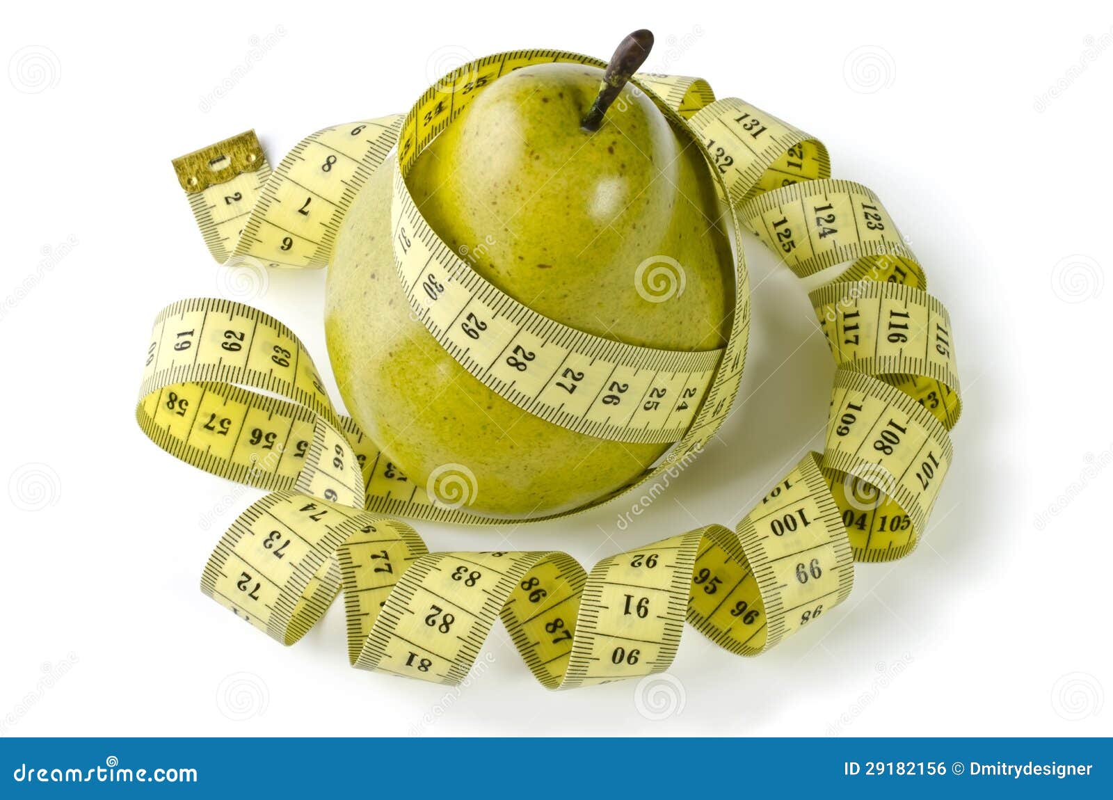 Peer en het meten van band stock foto. Image of saldo - 29182156