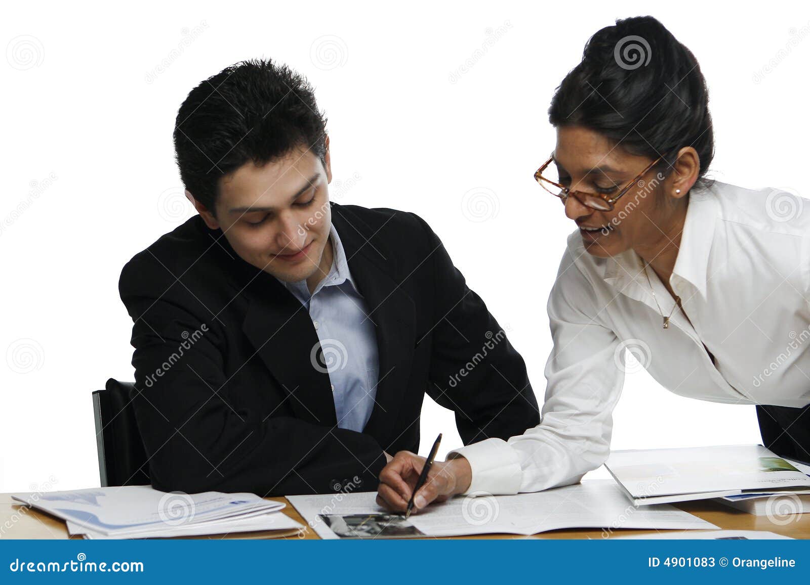 Peer Review stock image. Image of teamwork, corporate - 4901083