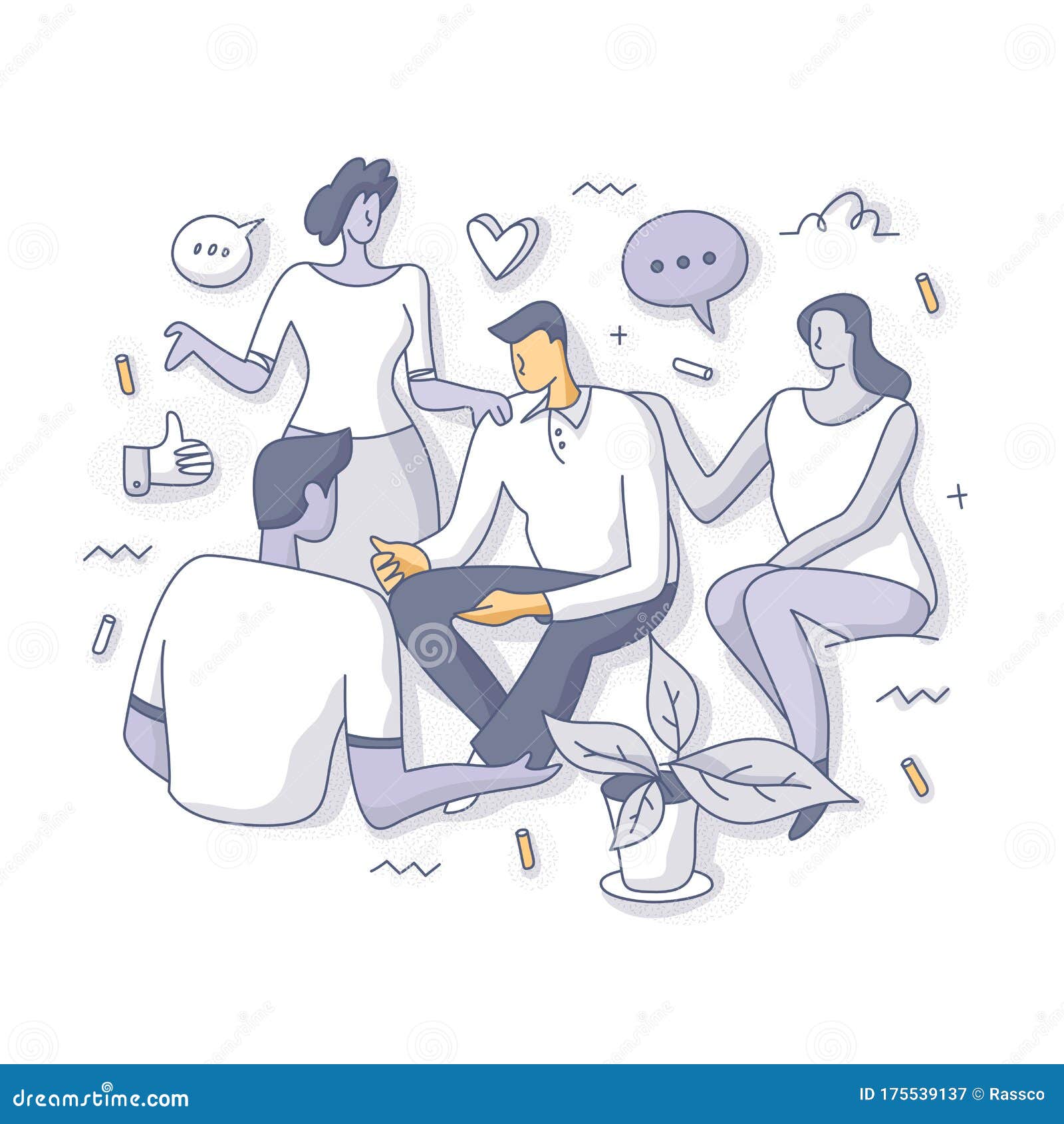 Peer Support Stock Illustrations – 72 Peer Support Stock Illustrations ...