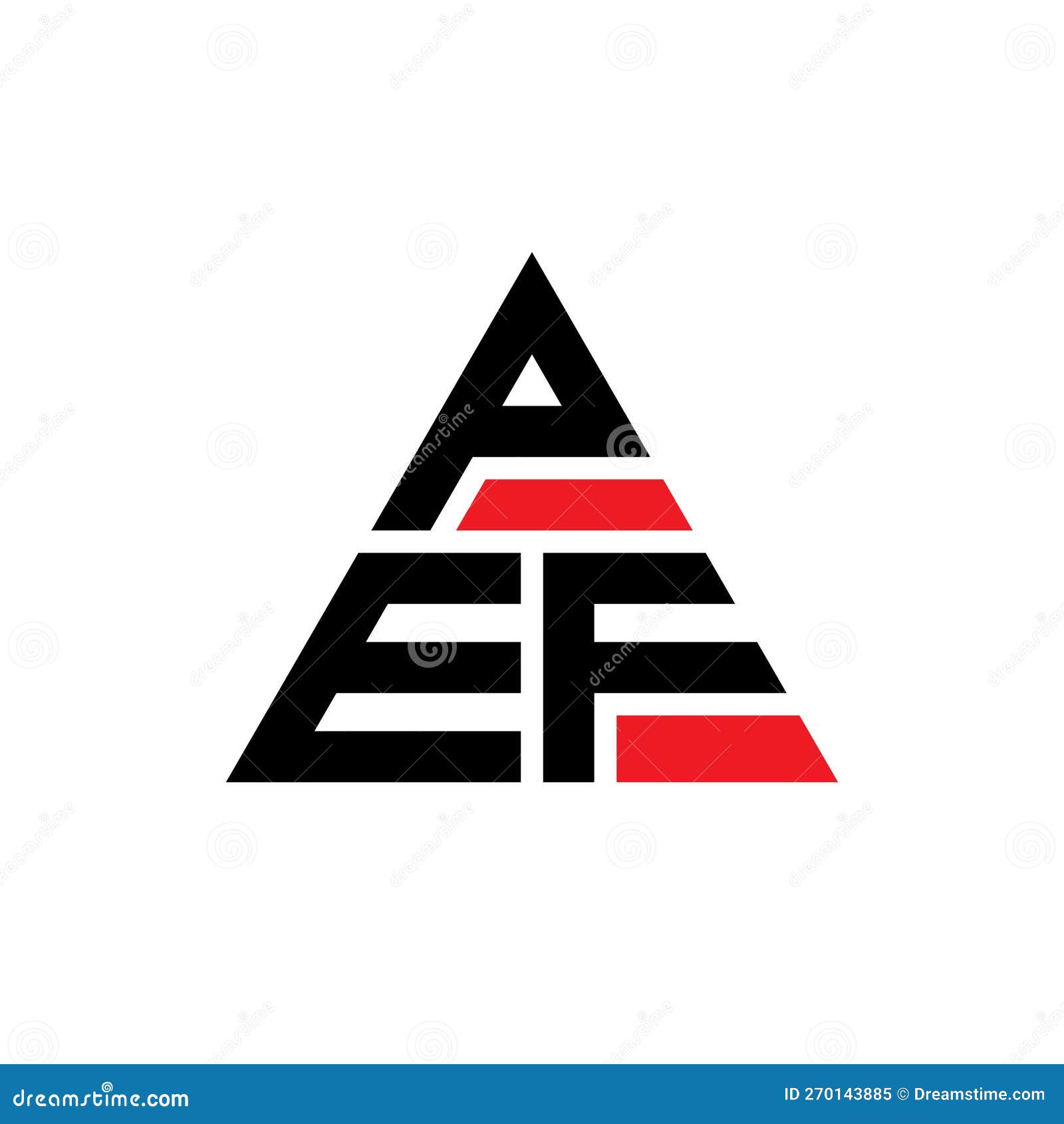 PEF Triangle Letter Logo Design with Triangle Shape. PEF Triangle Logo ...