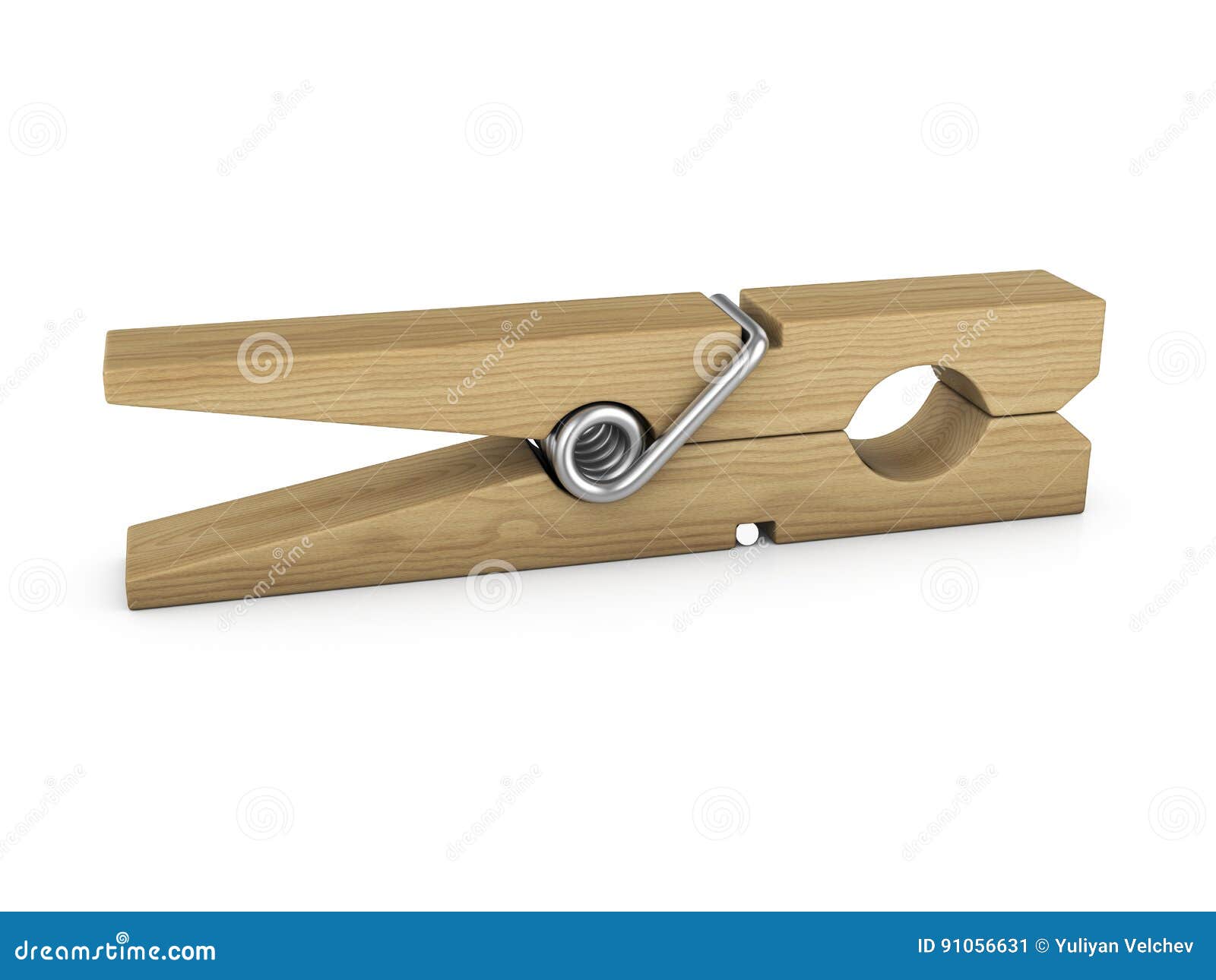 Peg stock illustration. Illustration of clamp, clothesline - 91056631