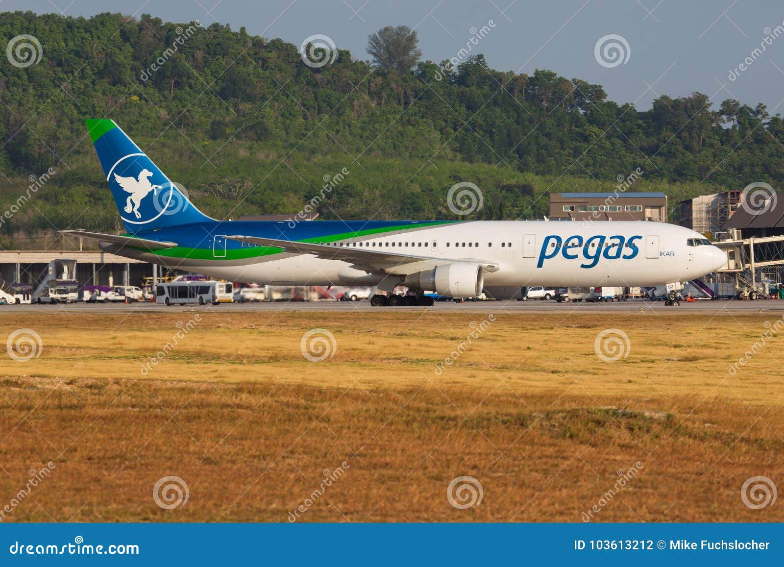 Pegas Fly Boeing 767-300. Belgorod International Airport, Russia ...