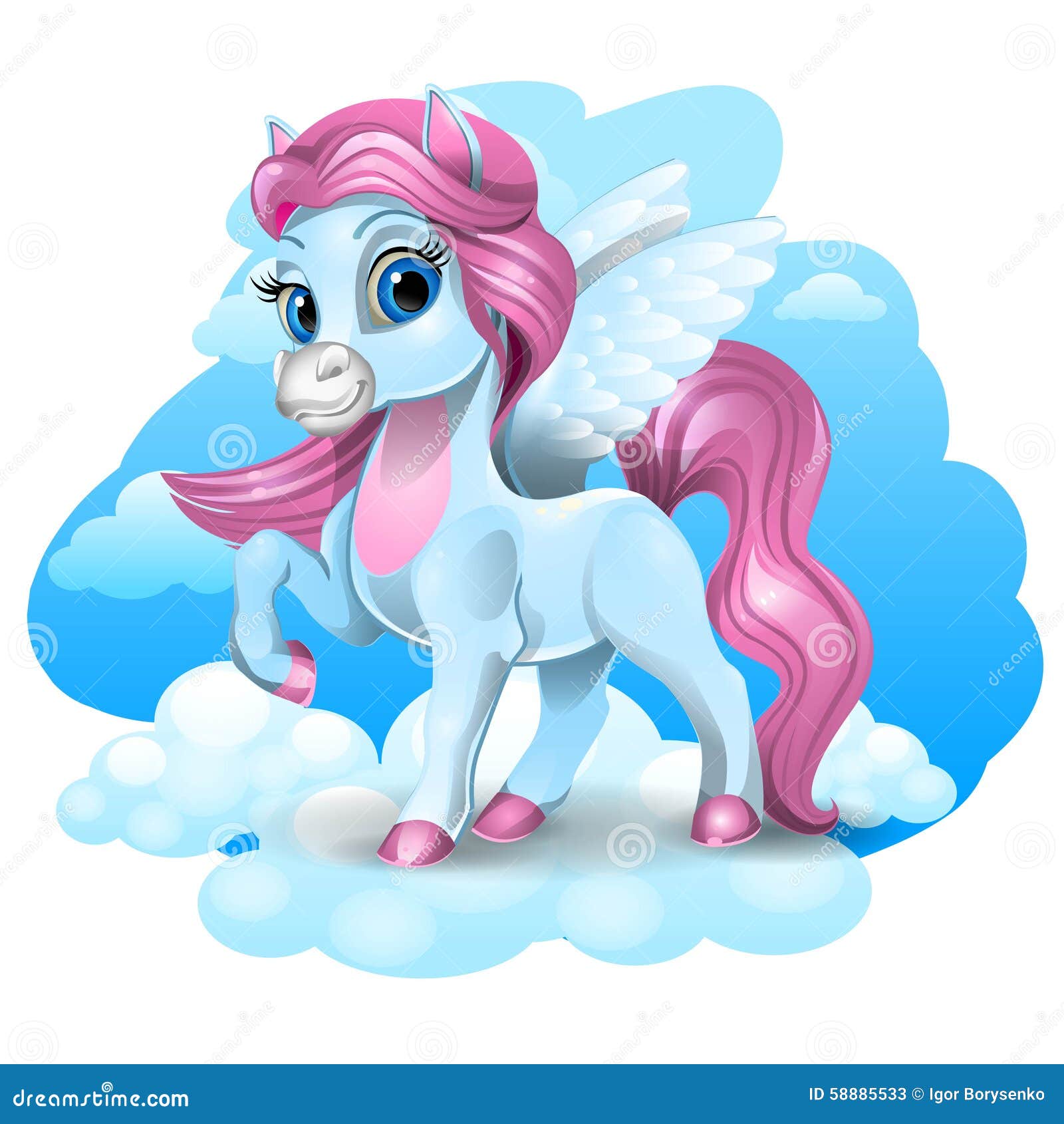 Pegas in the sky editorial stock photo. Illustration of clip - 58885533