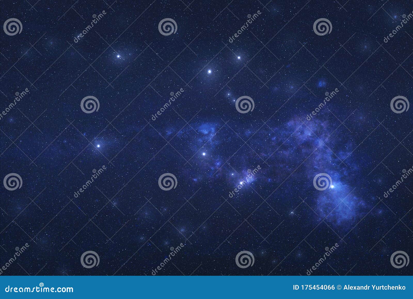 Pegasus Constellation in Outer Space Stock Photo - Image of concept ...