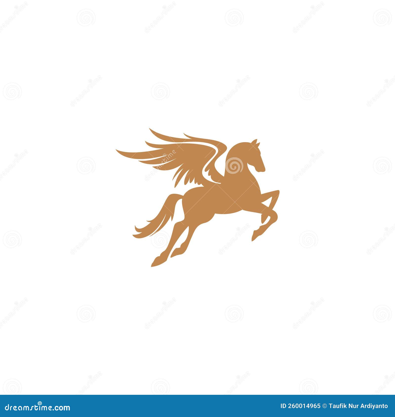 Pegasus Logo Icon Design Illustration Stock Illustration - Illustration ...