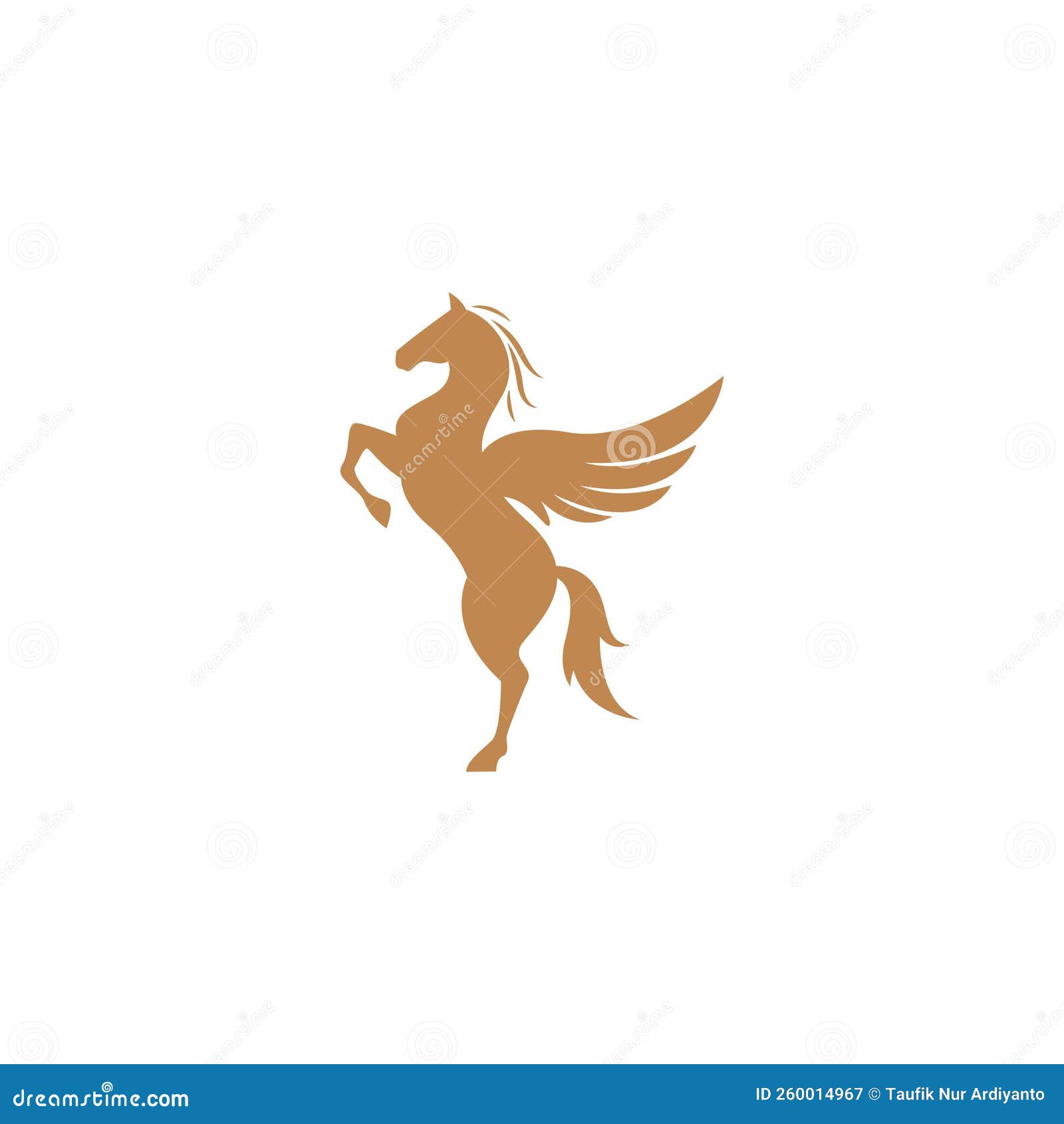 Pegasus Logo Icon Design Illustration Stock Illustration - Illustration ...