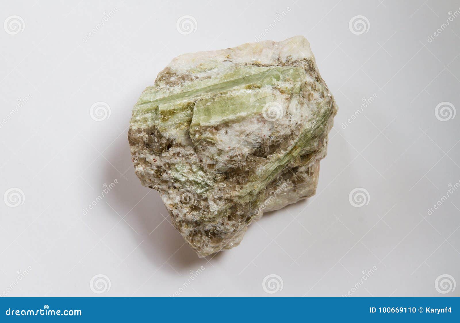 Pegmatita Que Contiene El Spodumene Foto de archivo - Imagen de metal ...