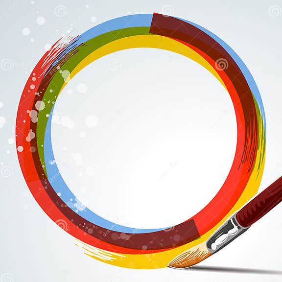 Peignez le fond illustration de vecteur. Illustration du claque - 42770729