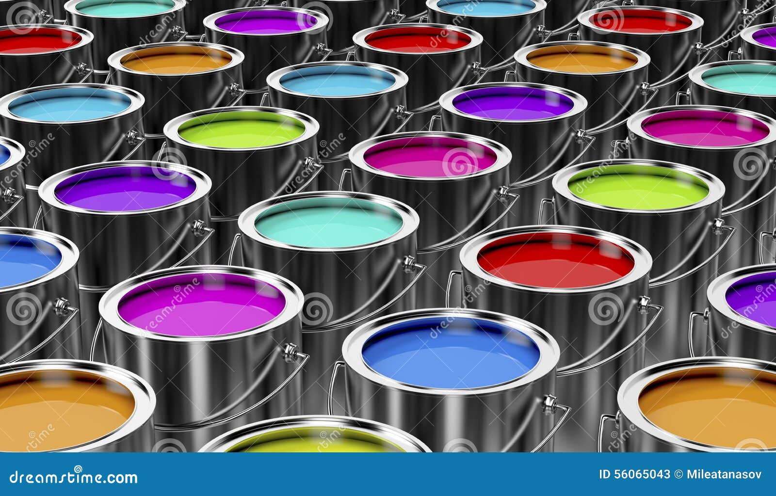 Peignez les bidons illustration stock. Illustration du groupe - 56065043