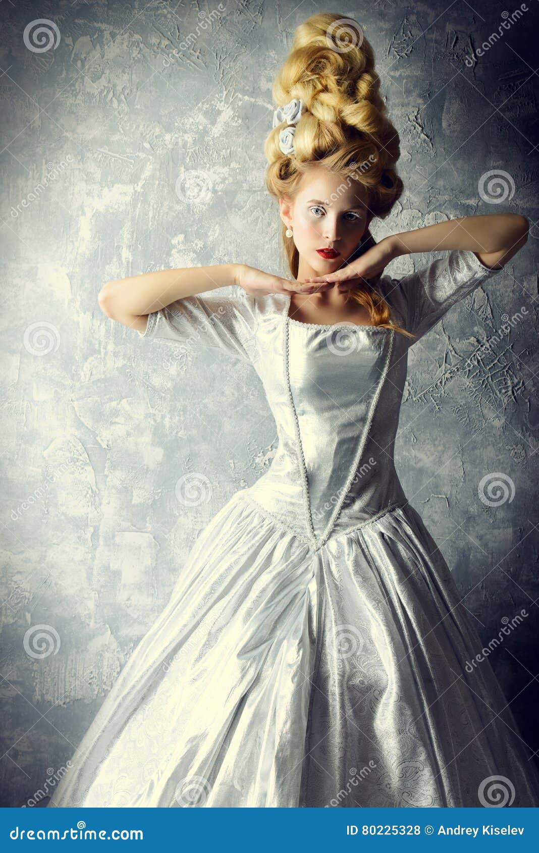 Peinado barroco foto de archivo. Imagen de historia, medieval - 80225328