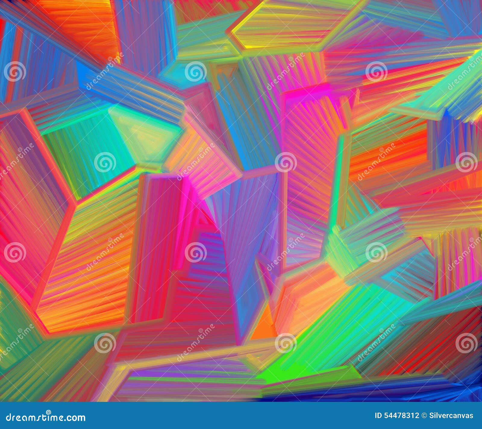 Peinture Abstraite D'art Moderne Photo stock - Image du lumineux ...