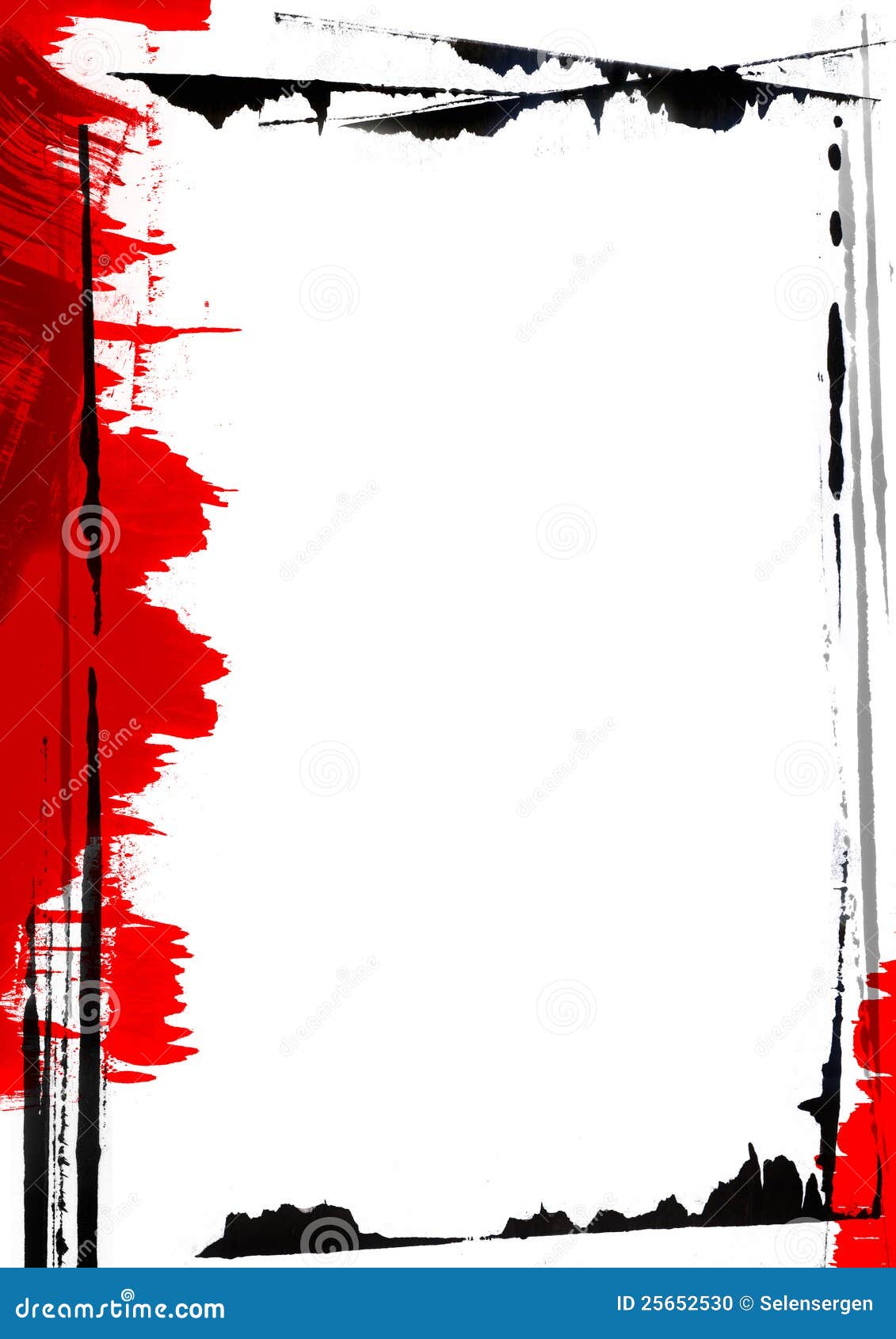 Peinture de cadre de page illustration stock. Illustration du malpropre ...