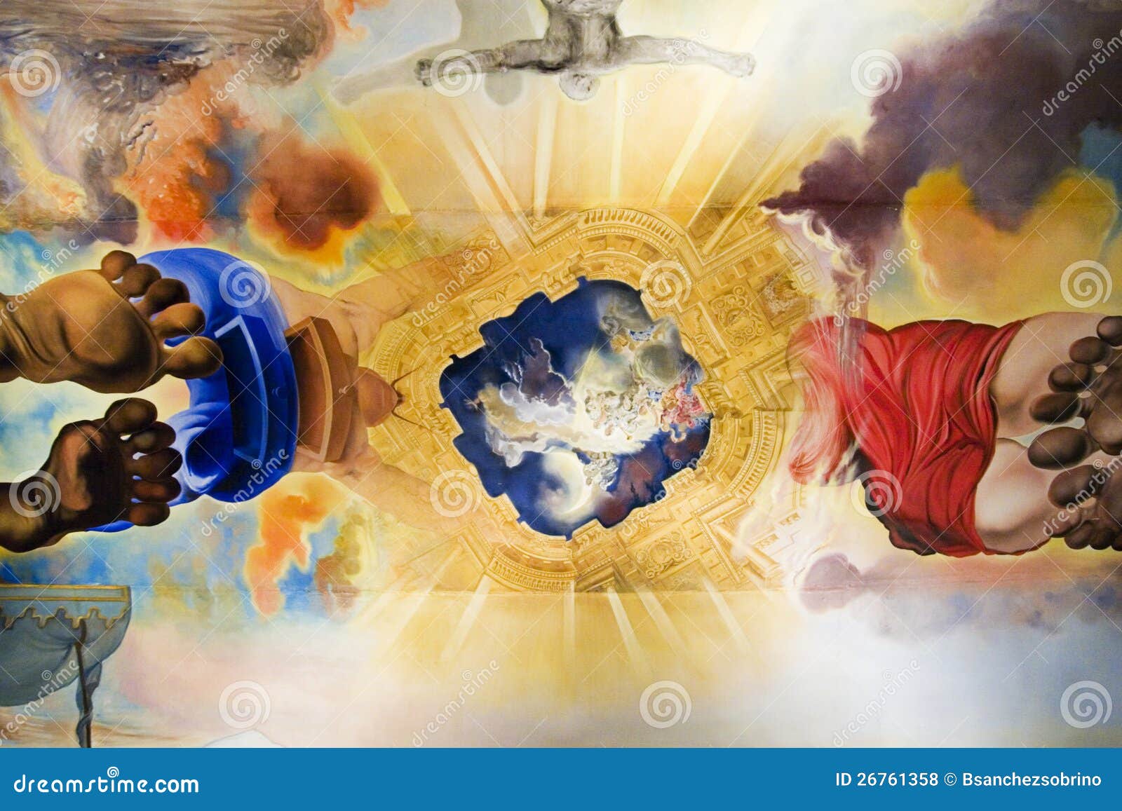 Peinture de Salvador Dali photo stock éditorial. Image du surréaliste ...