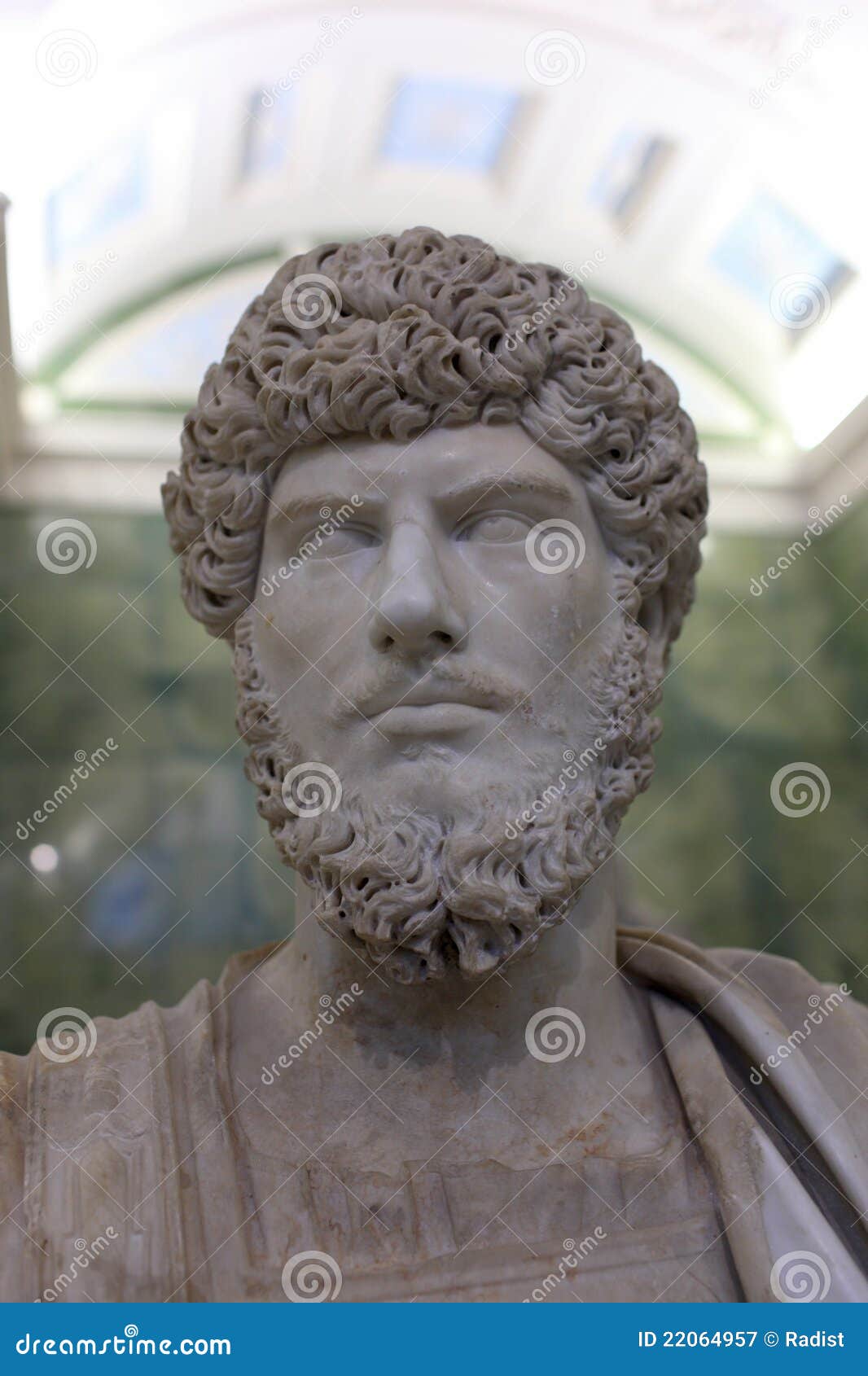 Peito Do Imperador Lucius Verus Imagem de Stock - Imagem de escultura ...