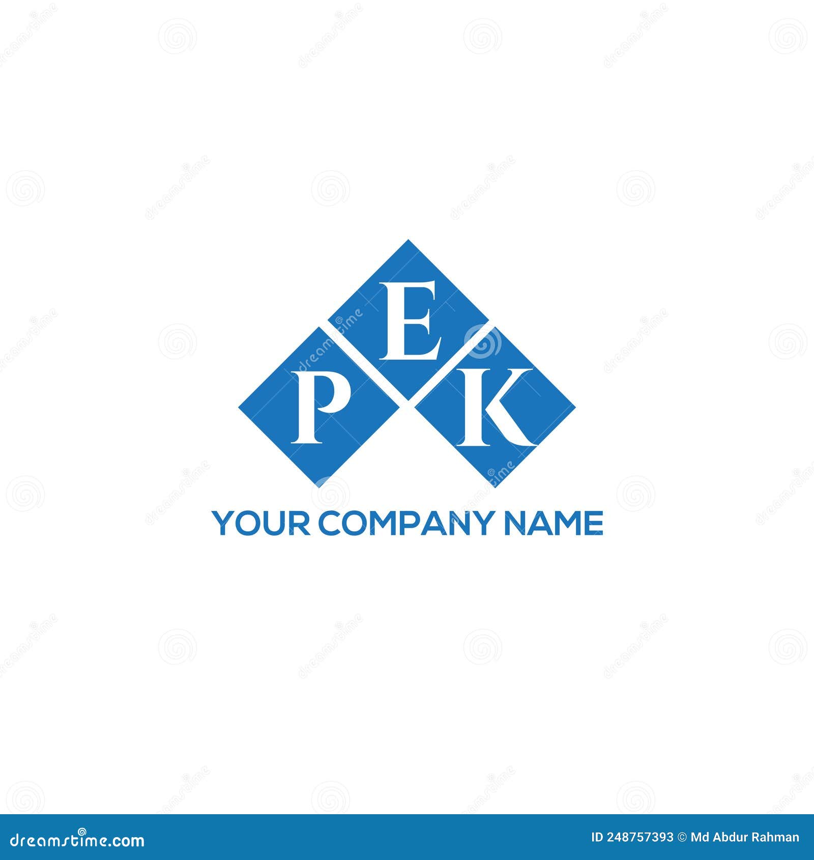 PEK Letter Logo Design on BLACK Background. PEK Creative Initials ...
