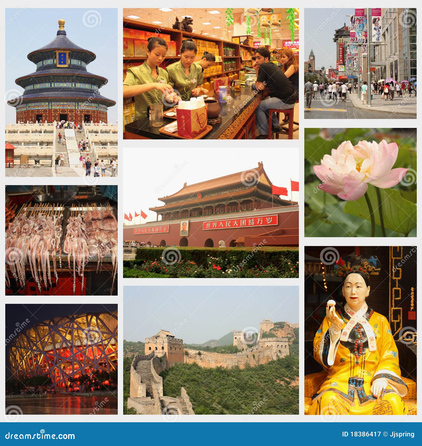 Peking-Collage redaktionelles stockfotografie. Bild von chinesisch ...