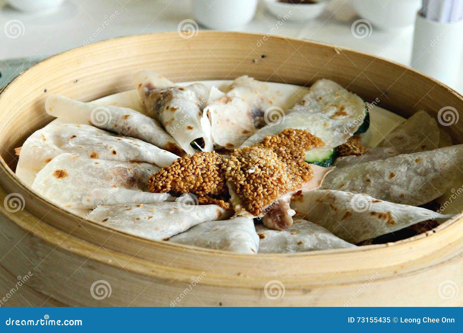 Peking duck set stock image. Image of sandwich, meat - 73155435