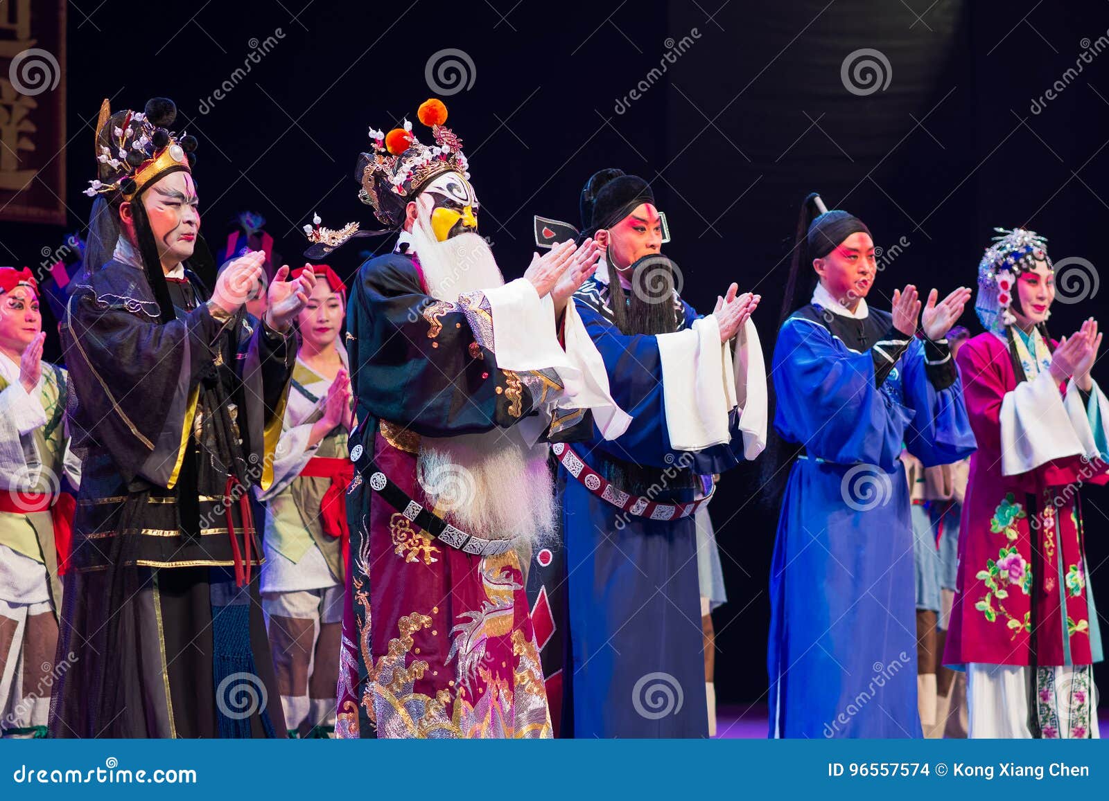 Peking Opera actors editorial stock image. Image of performer - 96557574