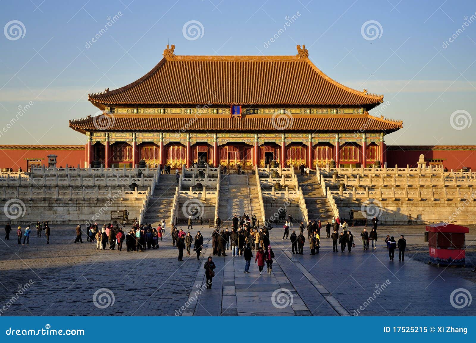 Peking Verbotener Stadt-Palast Redaktionelles Bild - Bild von gebäude ...
