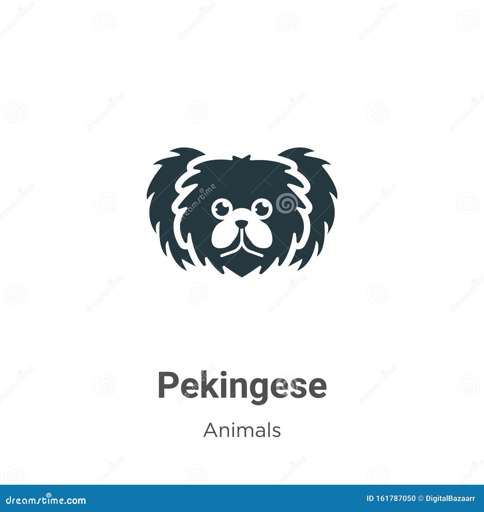 Pekingese - Vector Illustration For T-shirt, Logo And Template Badges ...