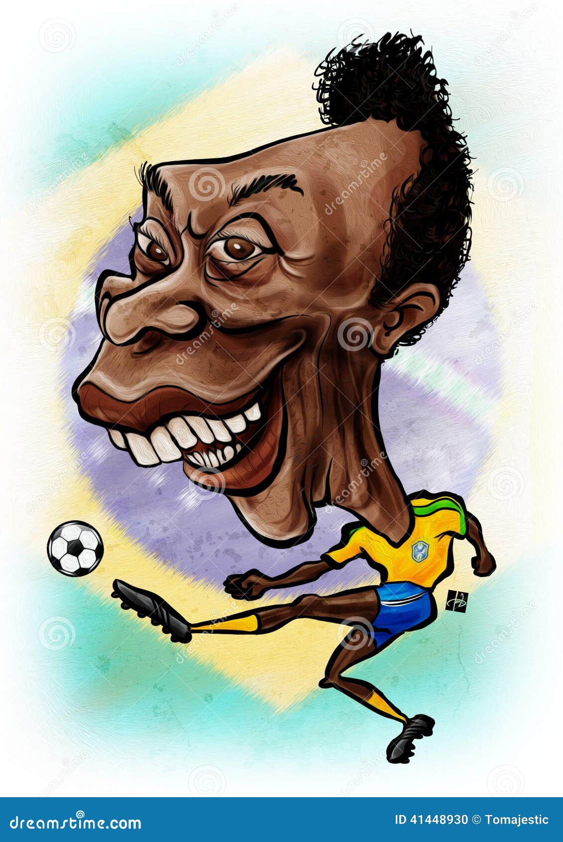 Pele imagem editorial. Ilustração de divertimento, mundo - 41448930