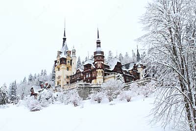 Peles Castle stock image. Image of pelesh, carol, monument - 29135377