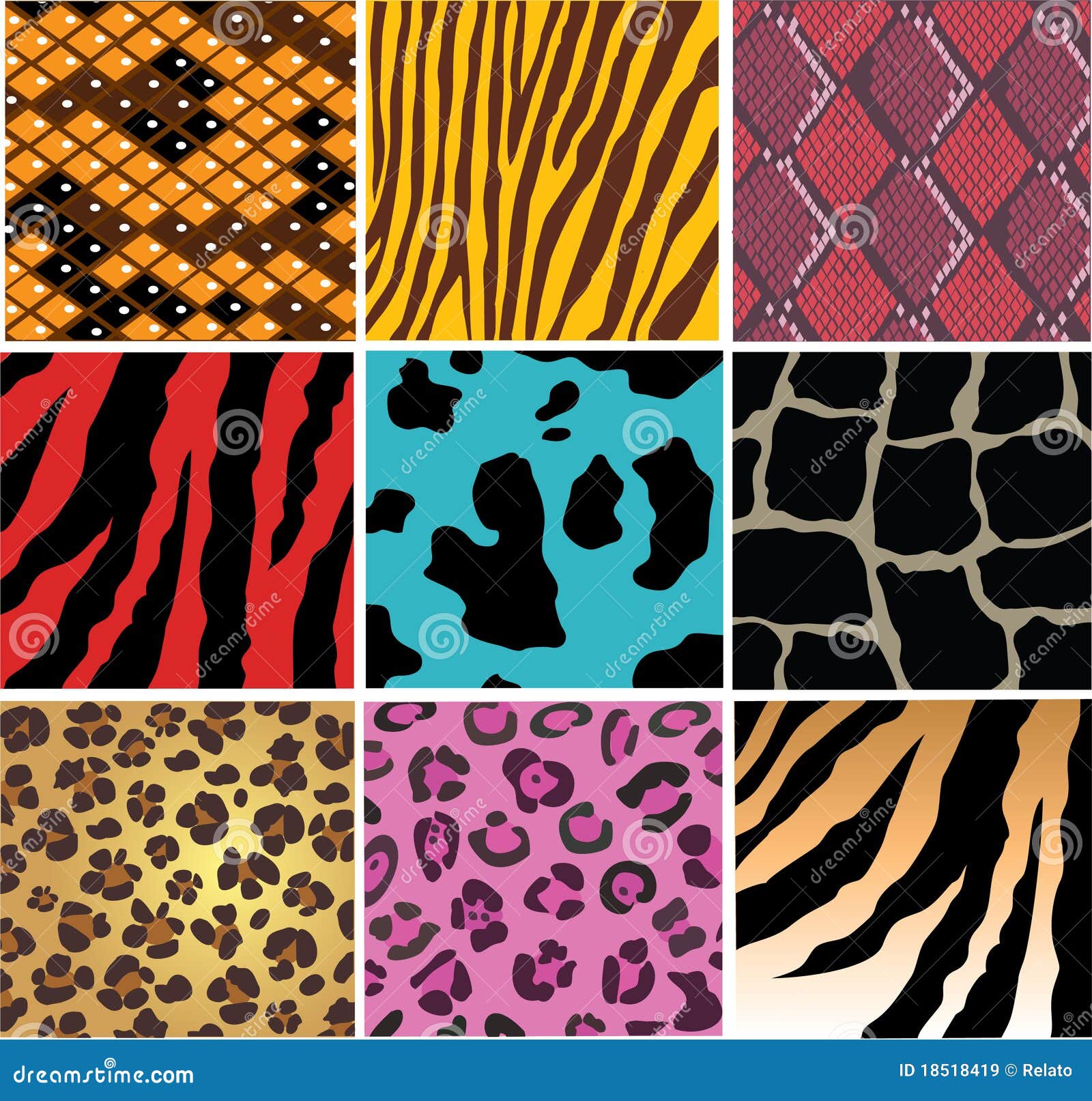 Pelle animale illustrazione vettoriale. Illustrazione di disegno - 18518419