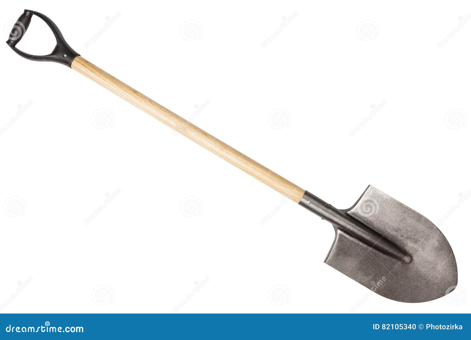 Pelle D'isolement Sur Le Fond Blanc Photo stock - Image du fouillez ...