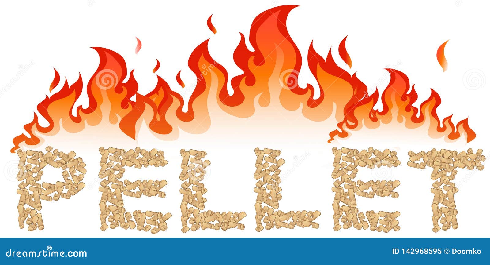 Pellet With Flames Cartoon Vector | CartoonDealer.com #200447157