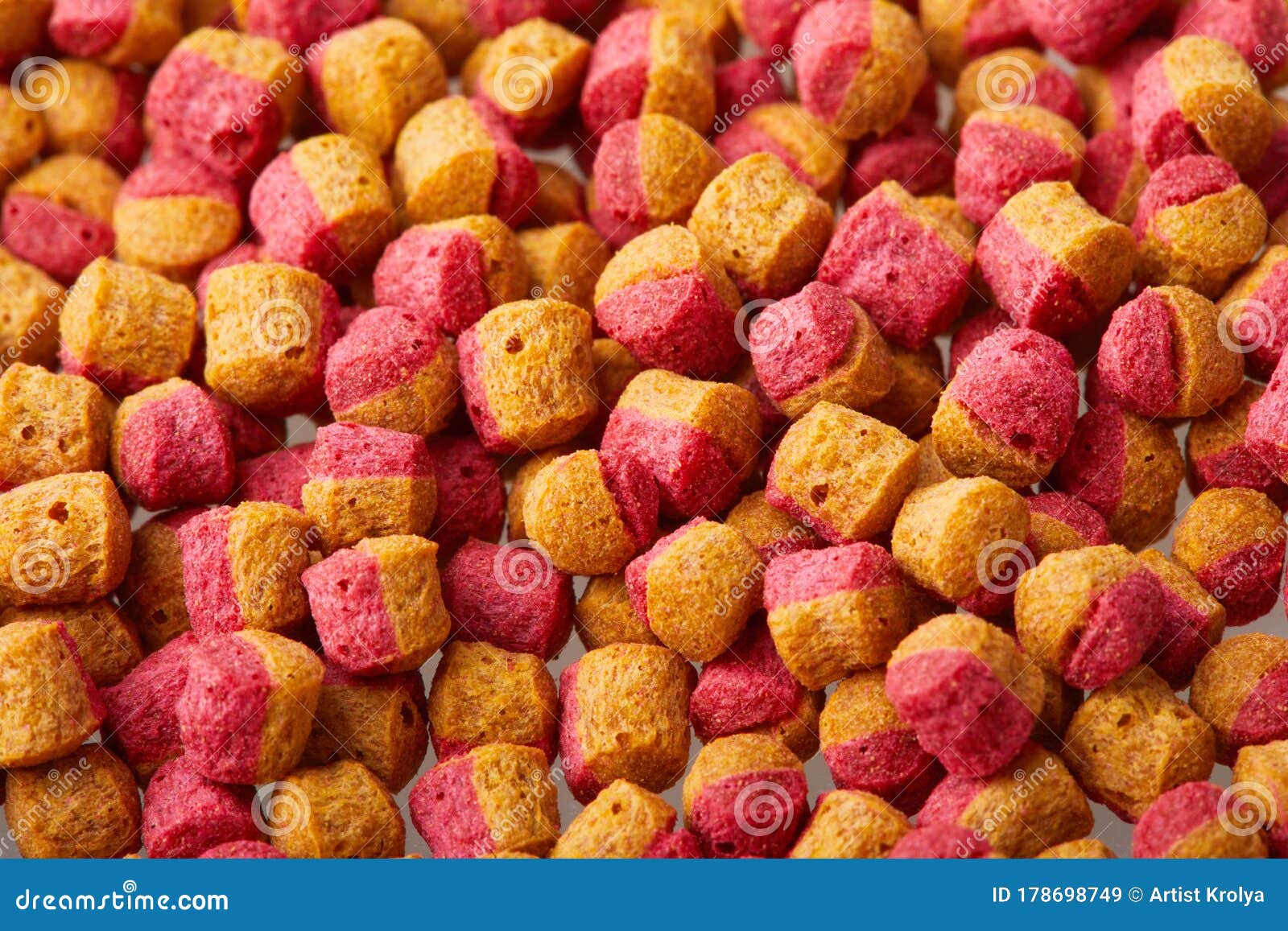 Pelleted Compound Feed Isolated On White Background, Wheatfeed Pellets ...