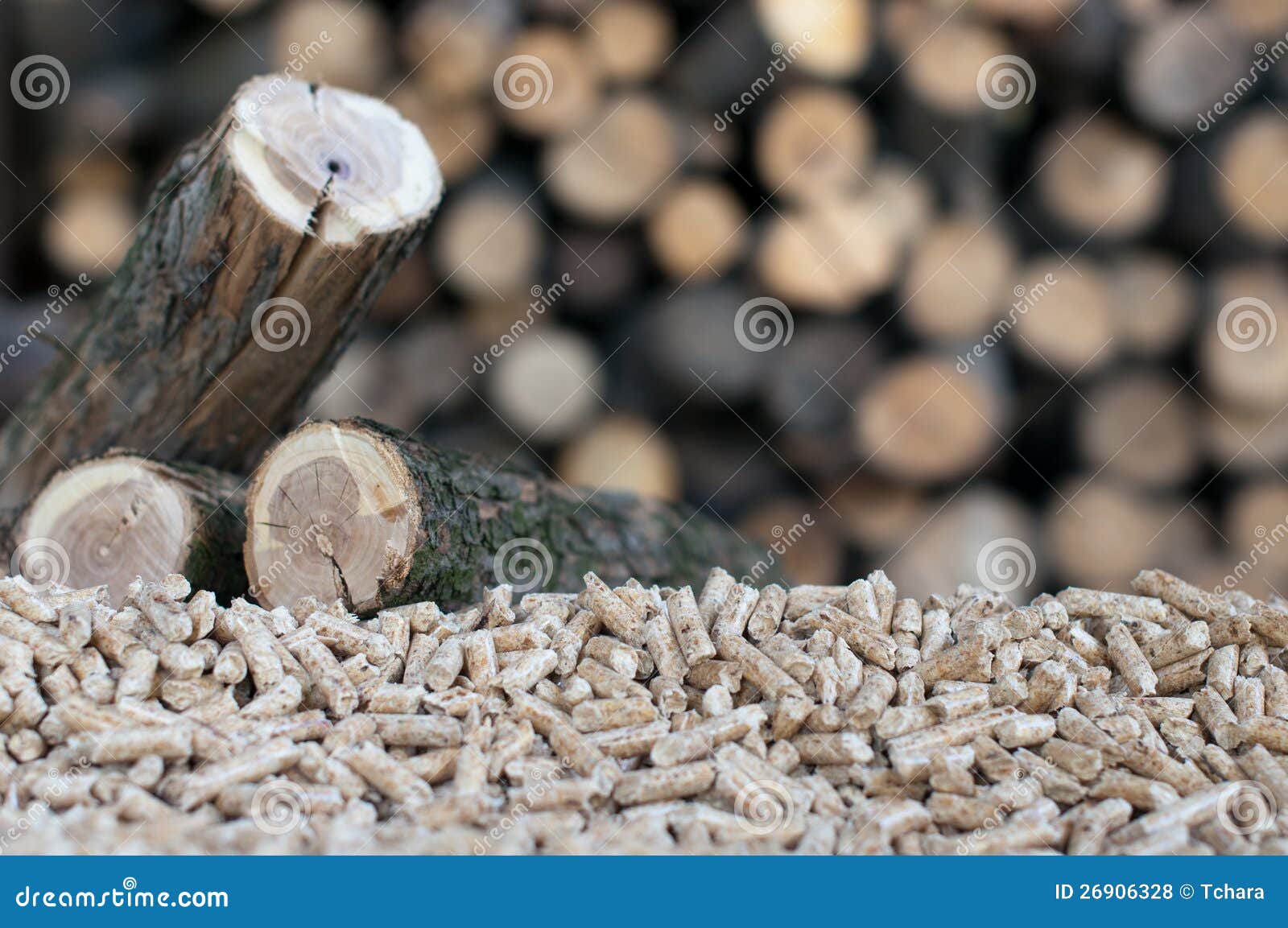 Pellets- biomass stock photo. Image of closeup, fossil - 26906328