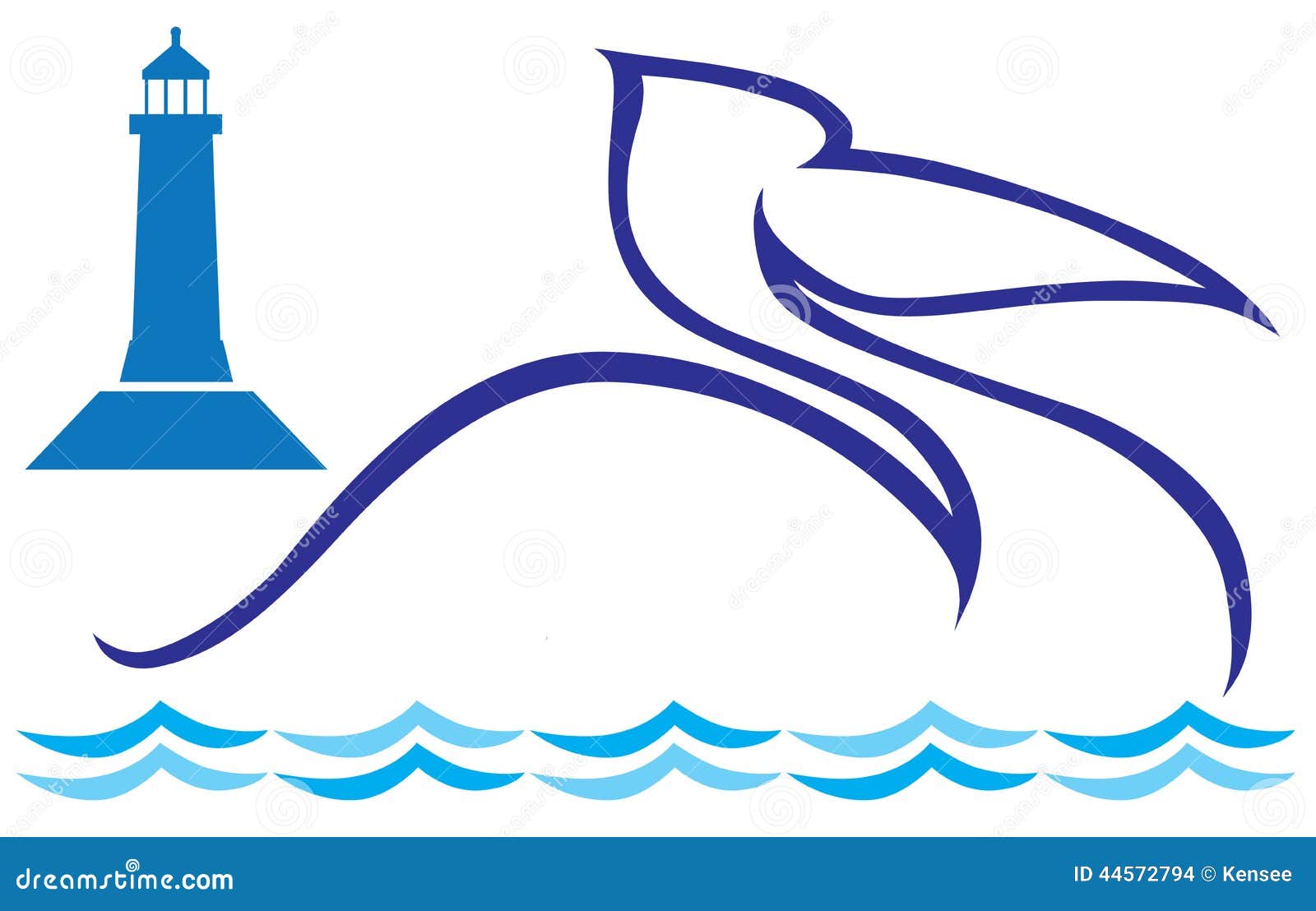 Pellicano stilizzato illustrazione vettoriale. Illustrazione di casa ...